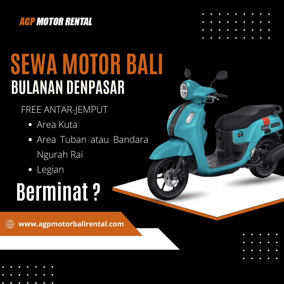 Sewa Motor Bali Bulanan Denpasar Barat Murah dan Terpercaya - SEWA ...
